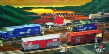 Grzyboski's Train Store: LIONEL SERVICE STATION SETS