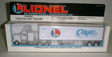 Grzyboski's Train Store: LIONEL TRACTOR/TRAILER SERIES