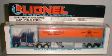 Grzyboski's Train Store: LIONEL TRACTOR/TRAILER SERIES