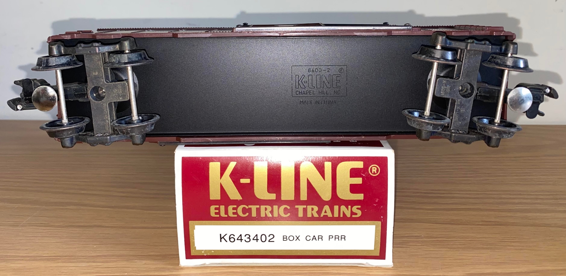 Grzyboski's Train Store: K-Line Pennsylvania Boxcar