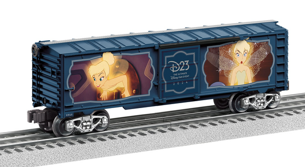 Grzyboski's Train Store: Lionel Disney's D23 Tinkerbell Boxcar