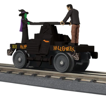 Grzyboski's Train Store: MTH Halloween Transylvania Bump-N-Go Trolley w ...