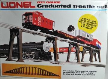 Grzyboski's Train Store: LIONEL 'O27' TUBULAR TRACK