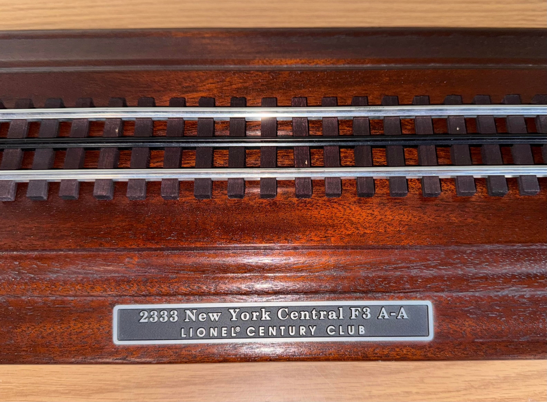Grzyboski's Train Store: Lionel 34" Wooden Display Base
