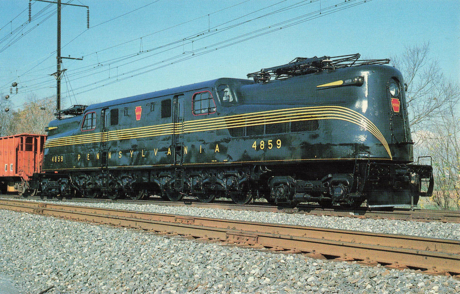 Grzyboski's Train Store: Lionel VISION Pennsylvania 5-Stripe GG1 #4859