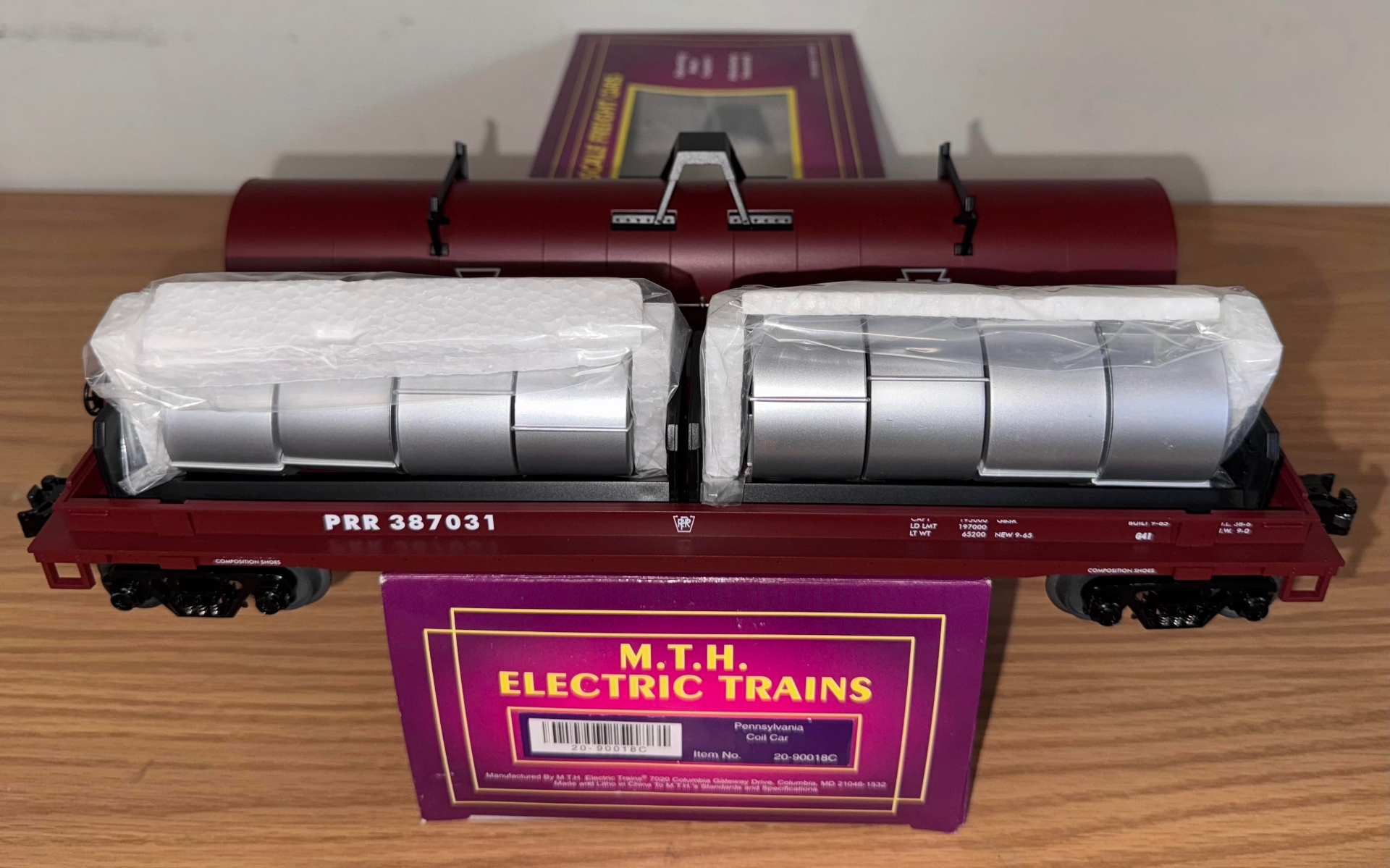 Grzyboski's Train Store: MTH Premier Pennsylvania Coil Car