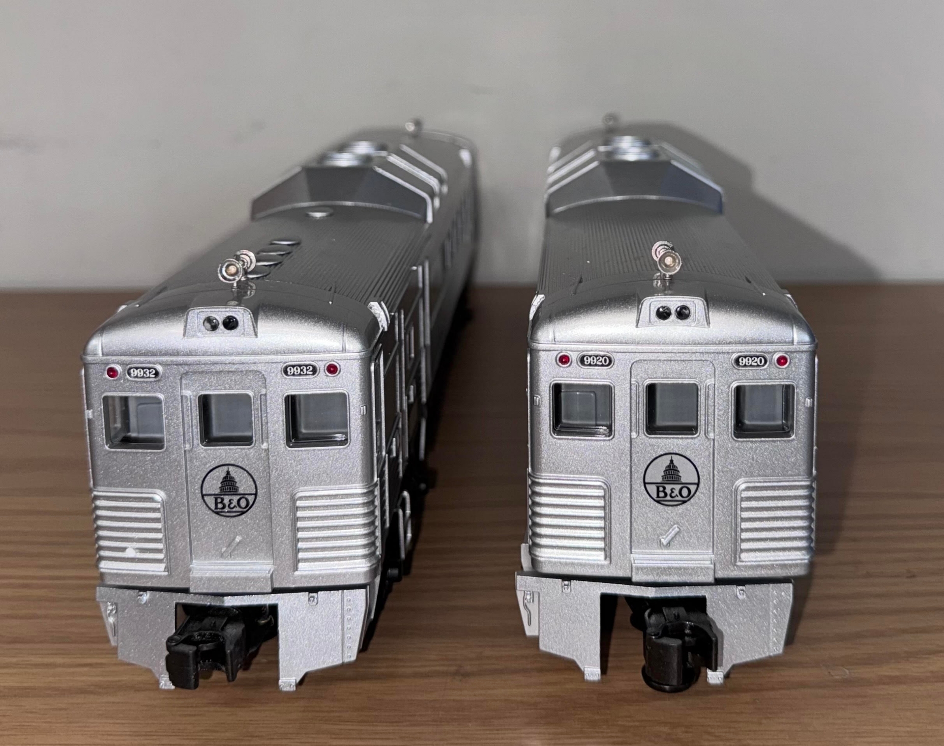 Grzyboski's Train Store: MTH RailKing Baltimore & Ohio RDC 'Budd' 2-Car Set