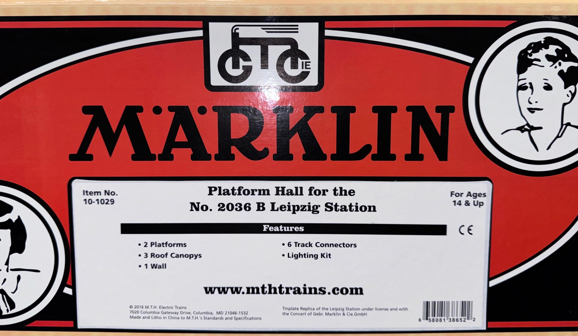 Grzyboski's Train Store: MTH Marklin Tinplate #2036 GB Leipzig Station ...